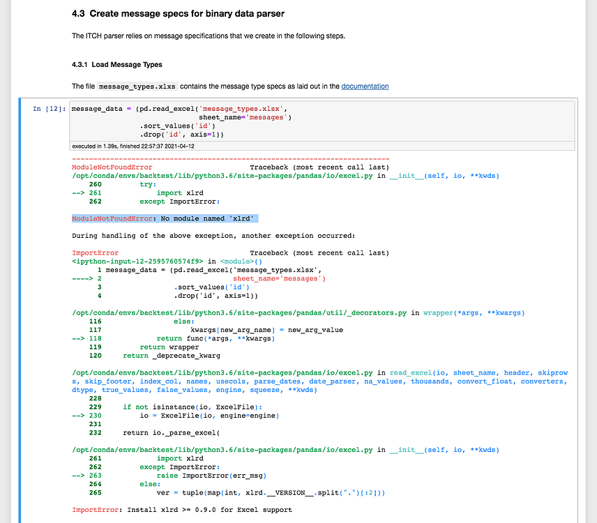 Chapter 2 Parse Itch Order Flow 431 Issue Reading Xlsx With Pandas Upgraded To Fix 